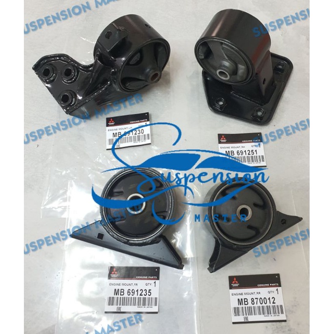 4 IN 1 SET - ENGINE MOUNTING - PROTON WIRA / SATRIA / ARENA 1.3/1.5/1.6 ...