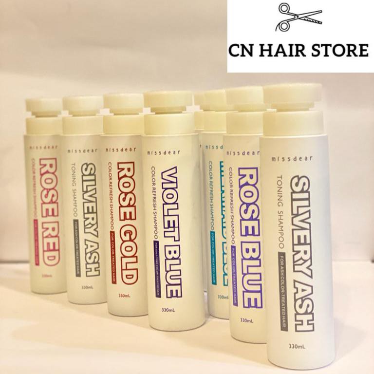 Miss Dear Hair Color Dye Bleach Refresh Shampoo 330ml | Shopee Malaysia