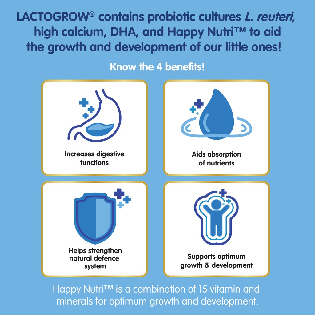 Nestle Lactogrow 4 Milk Powder (1.3kg x 6) | Shopee Malaysia