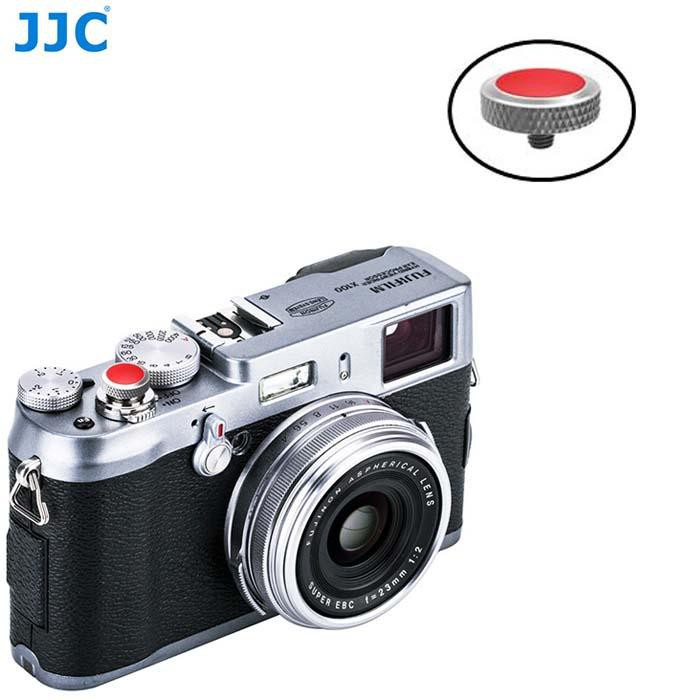JJC SRB-GR Red Metal Soft Release Button for Fujifilm Leica Cameras (Gray Red) | Shopee Malaysia