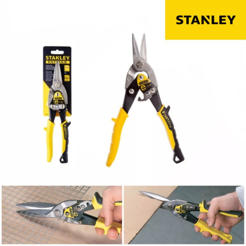 STANLEY® FATMAX Maxsteel Aviation Snips Durable (100045) | Shopee Malaysia