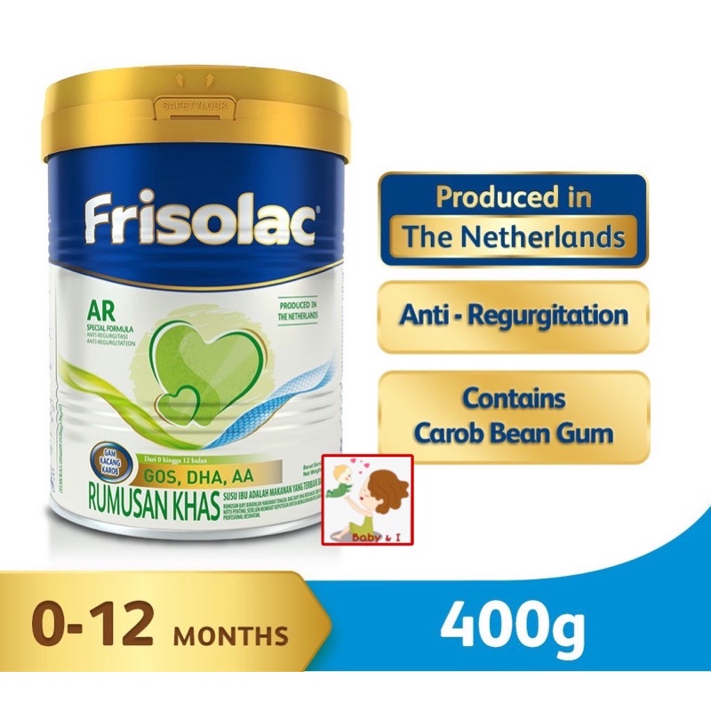 Frisolac AR Baby Formula 0-12 months x 400g | Shopee Malaysia