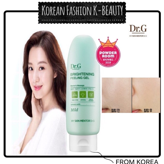 Ready Stock DR. G Gowoonsesang ★ BRIGHTENING PEELING GEL 120ML | Shopee ...