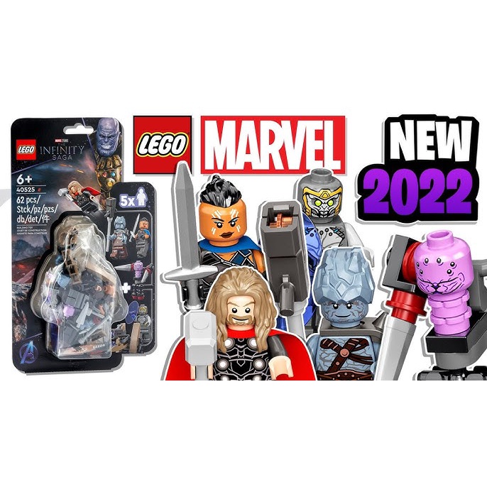 [BricksInBoots] LEGO Marvel Endgame Battle accessory pack (40525 ...