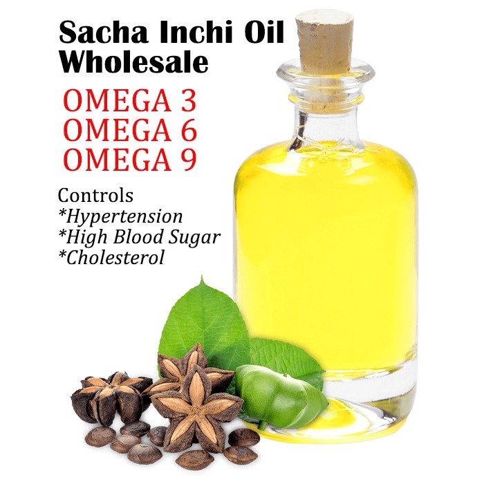 Sacha Inchi Oil 100% Pure Natural and High-Quality Cold Pressed Ready ...