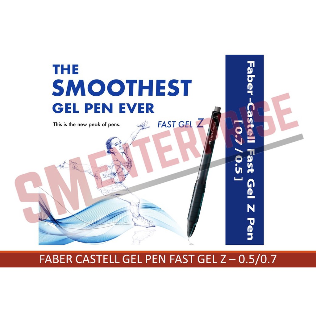 FABER-CASTELL FAST GEL Z GEL PEN 0.5mm | Shopee Malaysia