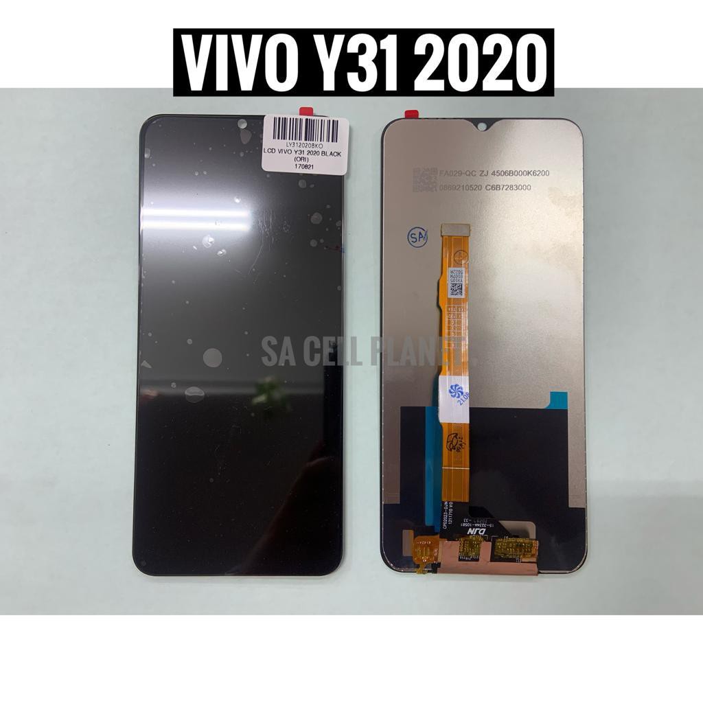 LCD VIVO Y31 2020/2021/Readystock//Original//Black//LCD screen and ...
