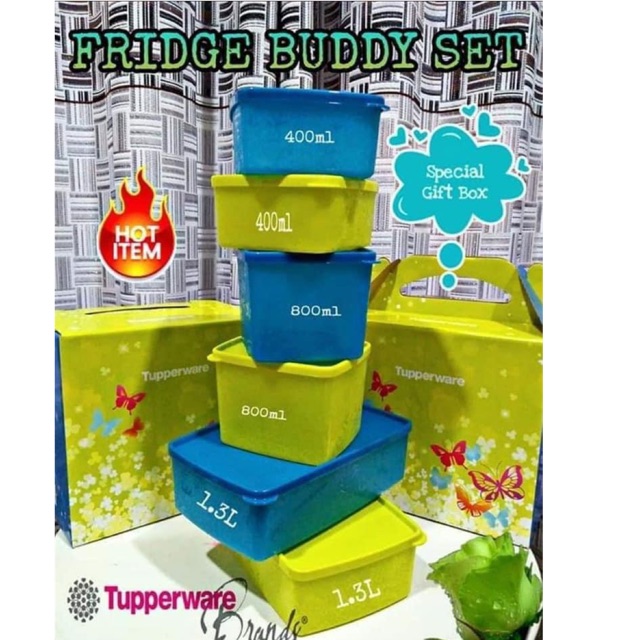 Fridge Buddy Set (keterangan produk ade di gambar) | Shopee Malaysia