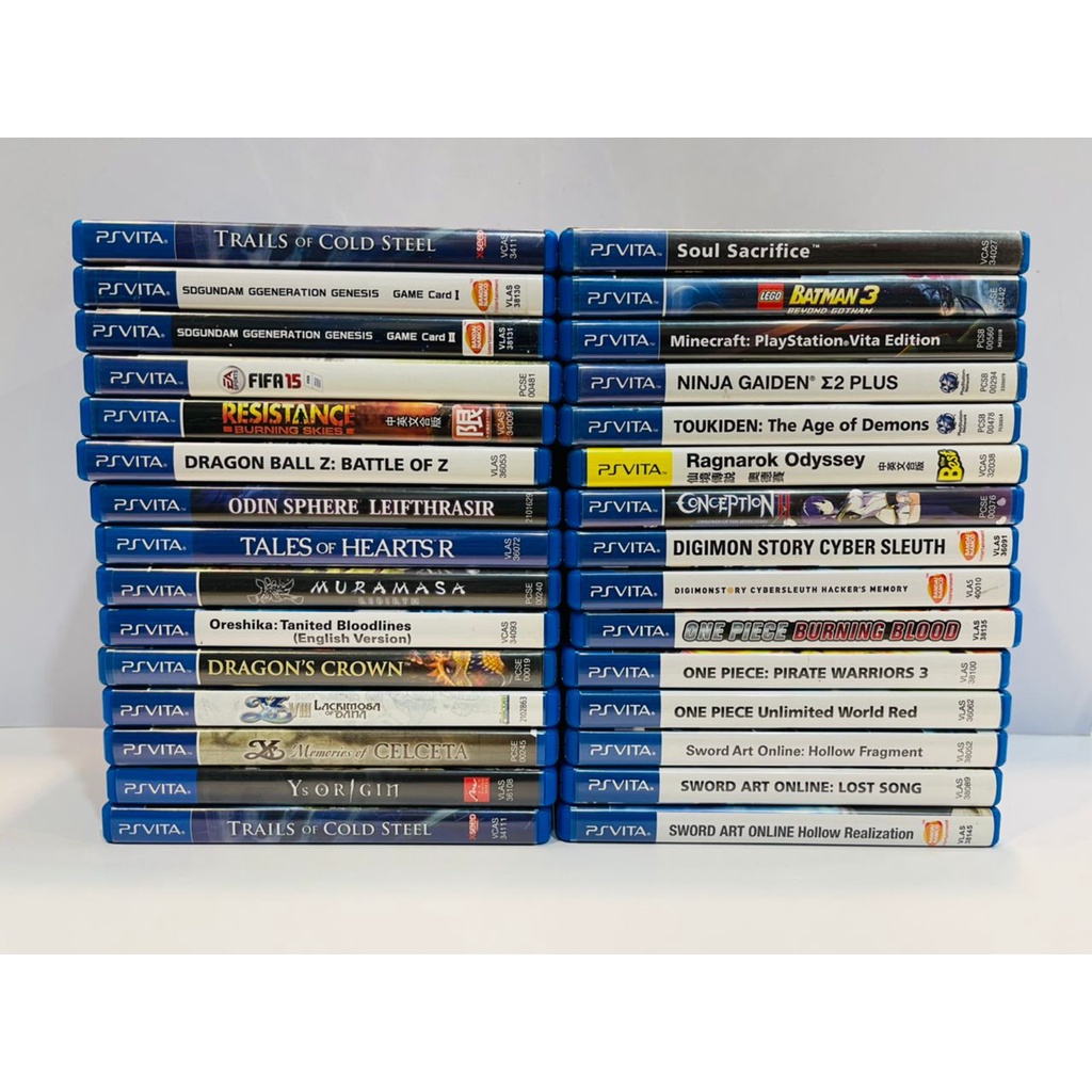 PS VITA USED GAMES [USED] [SECOND HAND] | Shopee Malaysia