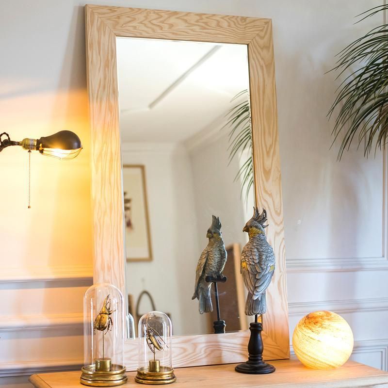 Ins Style Wall Mirror / Muji Style Mirror / Big Mirror | Shopee Malaysia