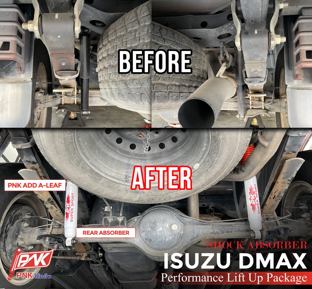 [Installation]Performance Lift Up Combo Package PNK Shock Absorber ...