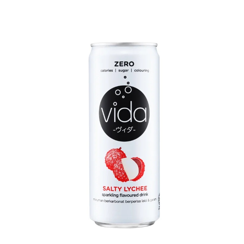 Vida Zero Sparkling Salty Lychee 325ml (G) | Shopee Malaysia