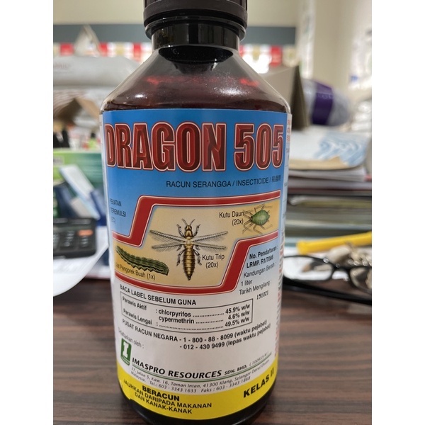 Dragon 505 Racun serangga / insecticide 1L&250ML | Shopee Malaysia