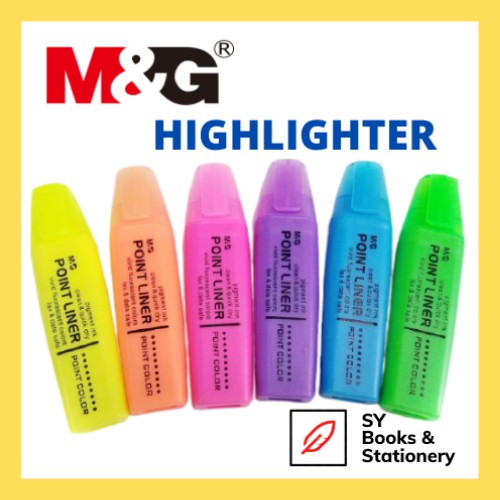*Original* M&G Point Liner Highlighter Pen Highlighter Set- 1pcs [READY ...