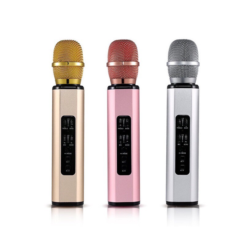 (READY STOCK) K6 Wireless Microphone Condenser Karaoke Microphone ...
