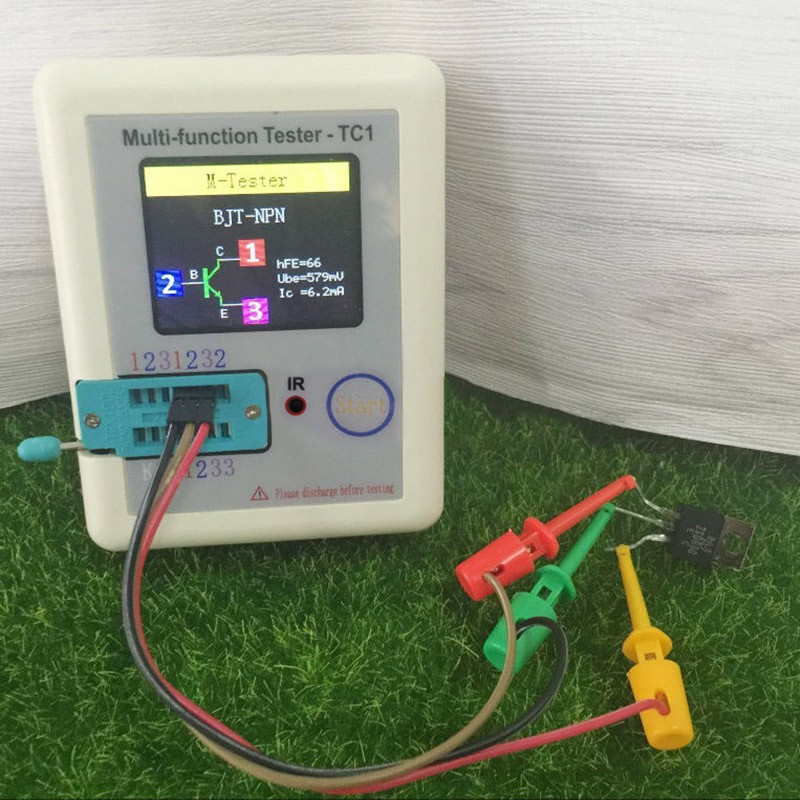 Pocketable Multifunction Transistor Tester LCR - TC1 Full Color ...