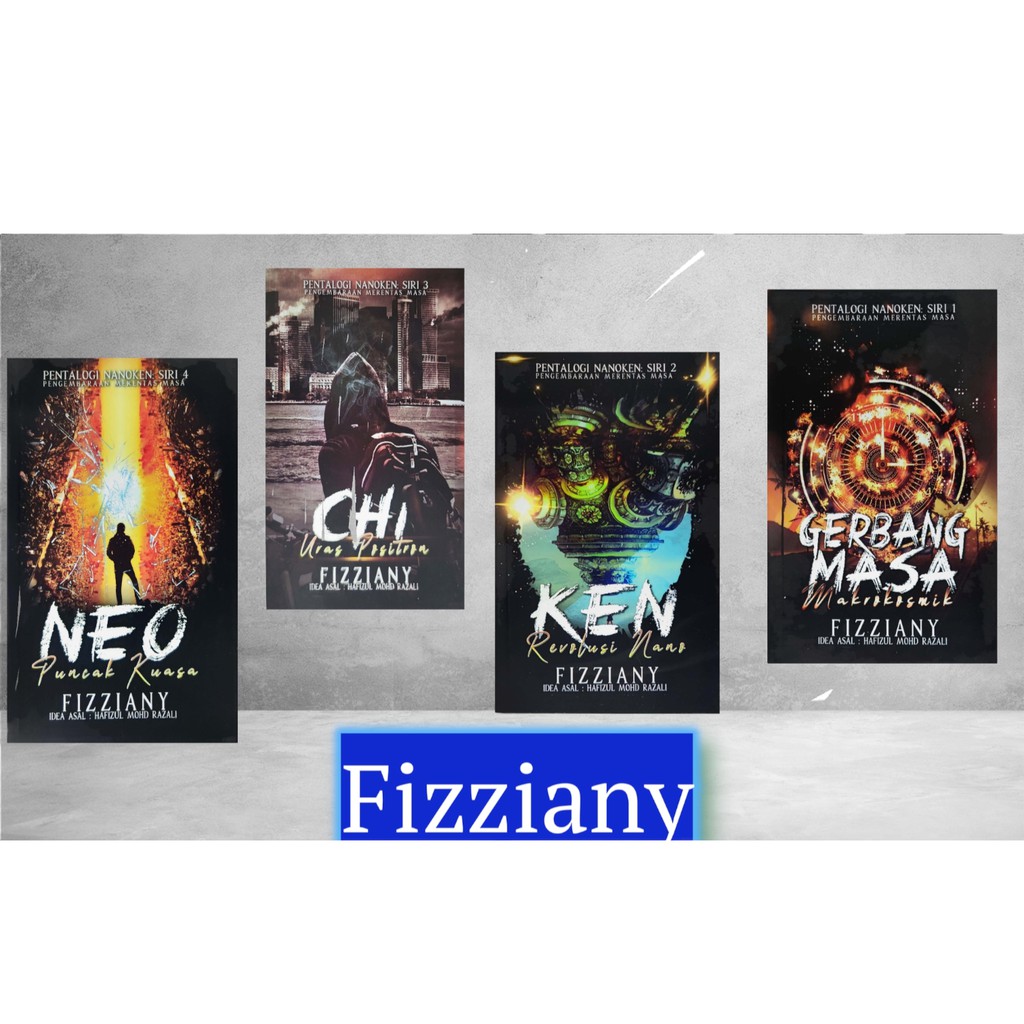 [Fizziany] Pentalogi Nanoken : Siri 1 2 3 dan 4 | Shopee Malaysia