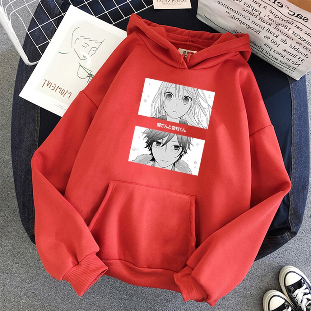 Hoodies Women Aesthetic Oversized Sweatshirts Horimiya Hori and ...