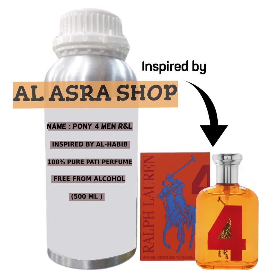 Pati Perfume Inspired By Polo Ralph Lauren Men's Al-Habib ( 100% Pure ...