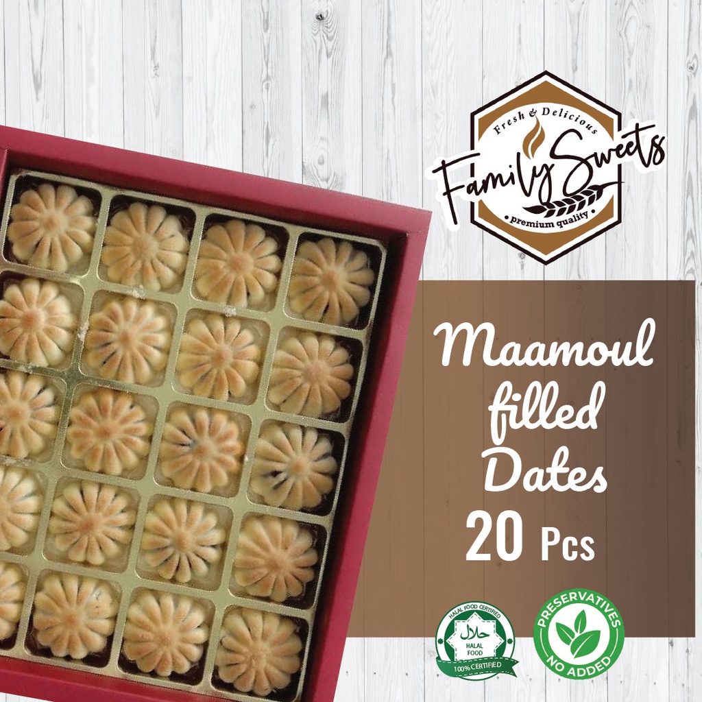 Premium Maamoul - Date-Filled Cookies - Date-Filled Delight - Dates ...