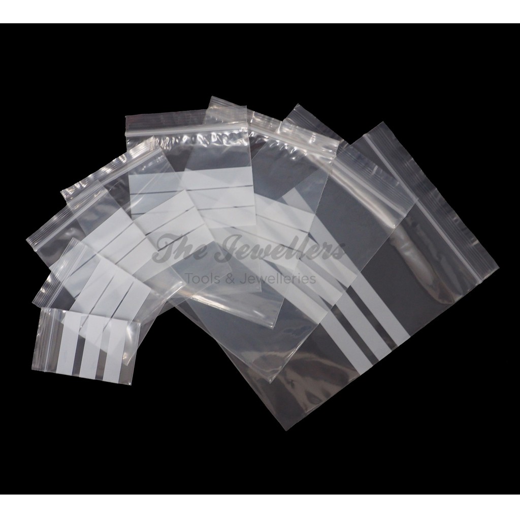 💥READY STOCK💥100pcs Small Medium Zipper Bag Ziplock Bag Zip Lock ...