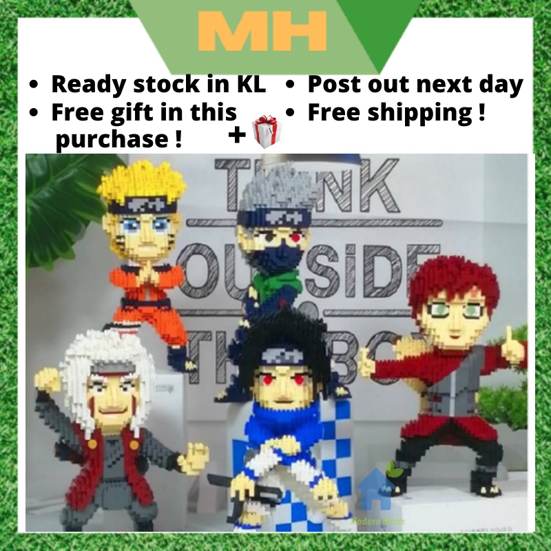 Naruto Model Nano Blocks Naruto Toys Building Blocks Cartoon Anime ...