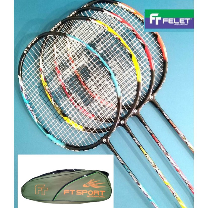 raket badminton/yonex racket/ Combo 4 pcs Badminton racket felet / Yang ...