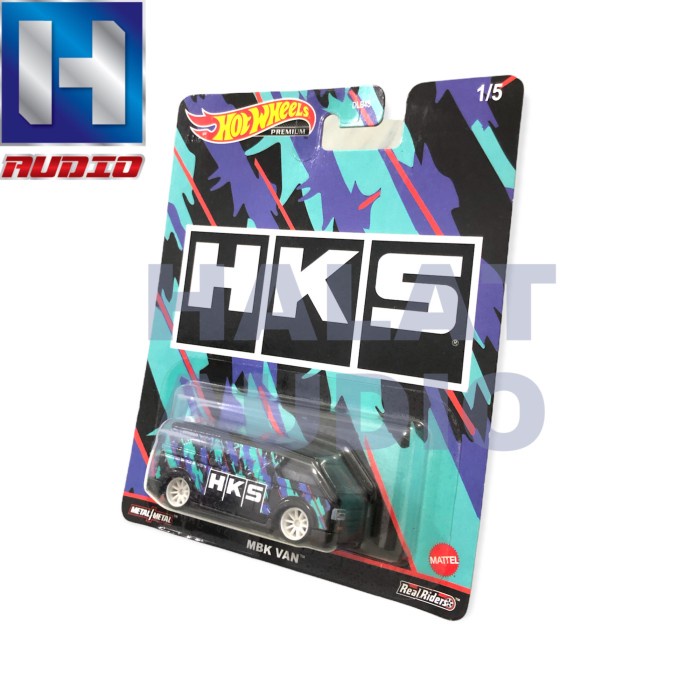 Original Hot Wheels / Diecast Metal HKS Japan MBK Van (Miniature Car ...