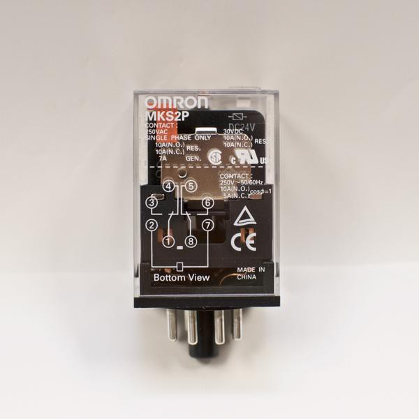 OMRON MKS2P 8PIN 220-240VAC / 24VDC RELAY | Shopee Malaysia