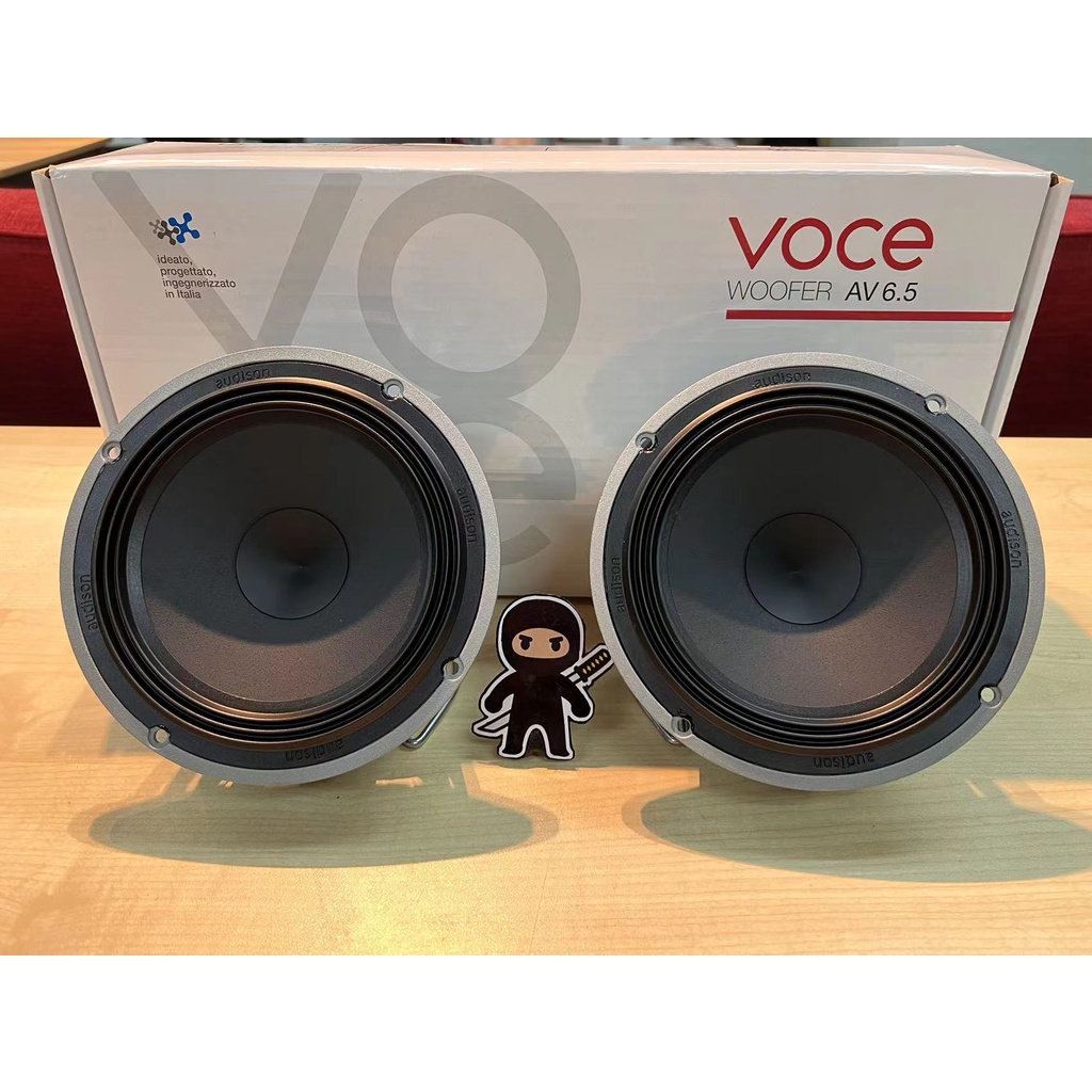 AUDISON AV6.5 VOCE WOOFER / SPEAKERS 200WATTS (READY STOCK) | Shopee ...