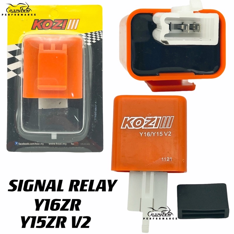 KOZI LED RELAY SIGNAL Y15ZR V2 Y16ZR VARIO R15 V3 R25 RS RSX CONDENSER ...