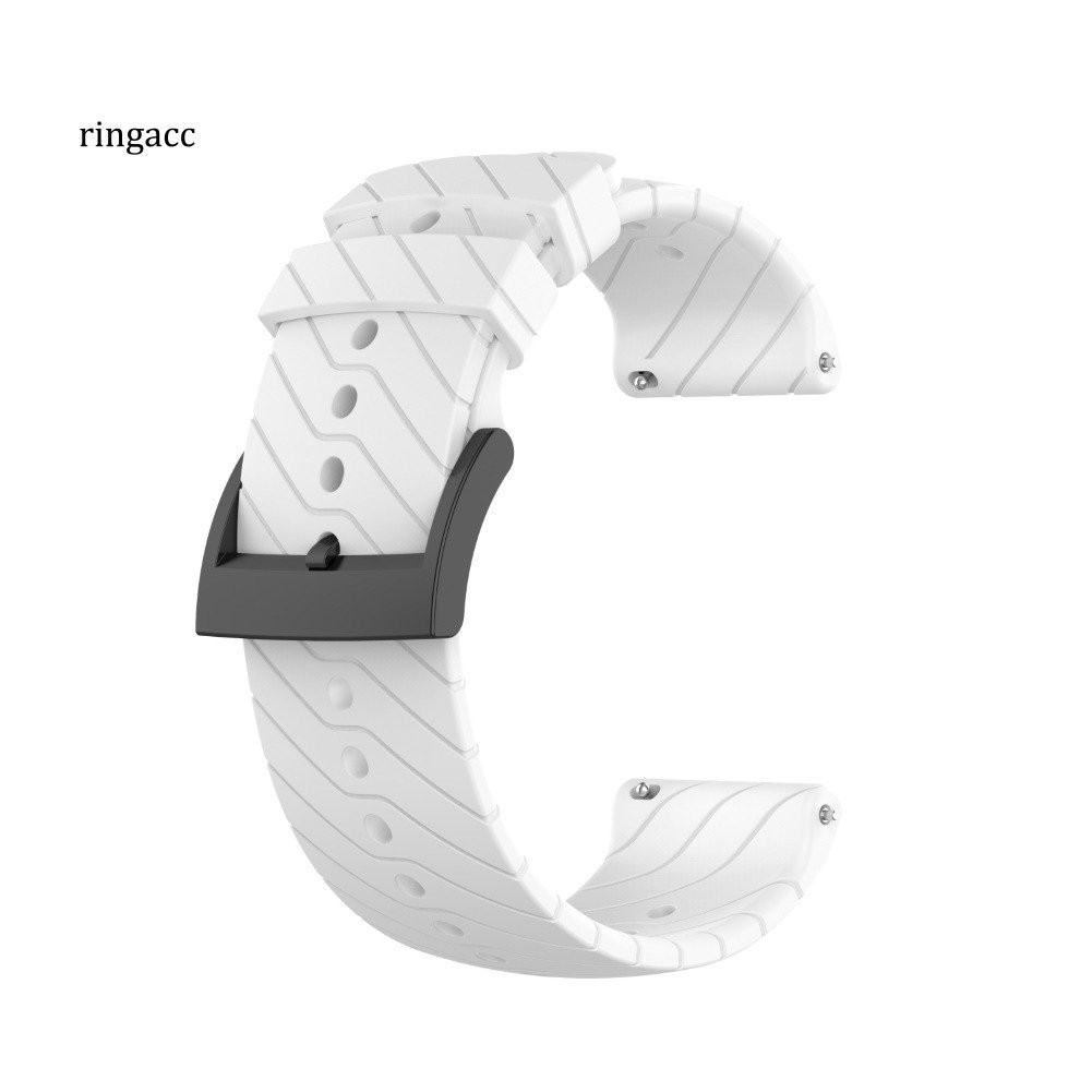 RAC_24mm Replacement Silicone Universal Watchband Smart Watch Strap for ...