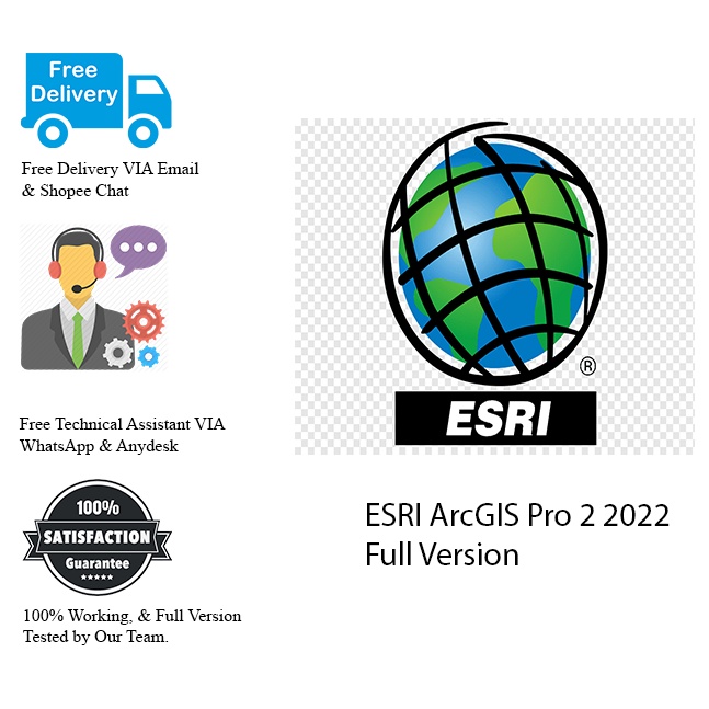 ESRI ArcGIS Pro 2 2022 Full Version | Shopee Malaysia