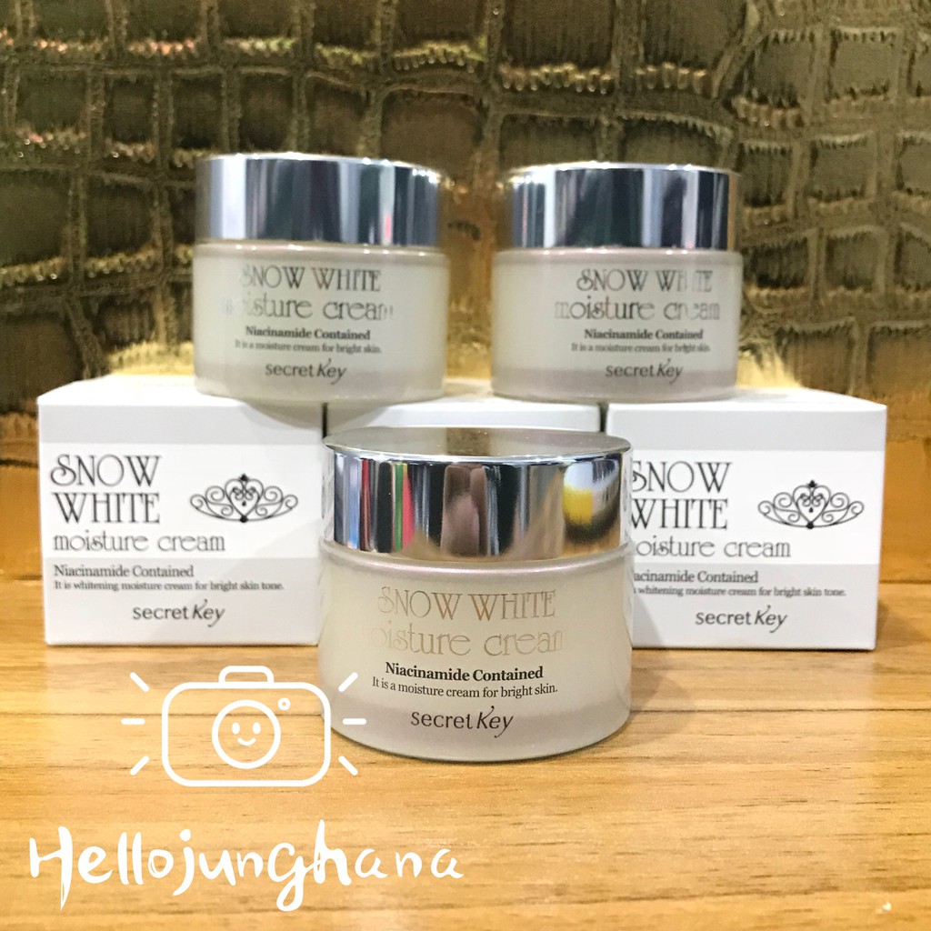SECRET KEY - Snow White Moisture Cream ( 50gm ) | Shopee Malaysia
