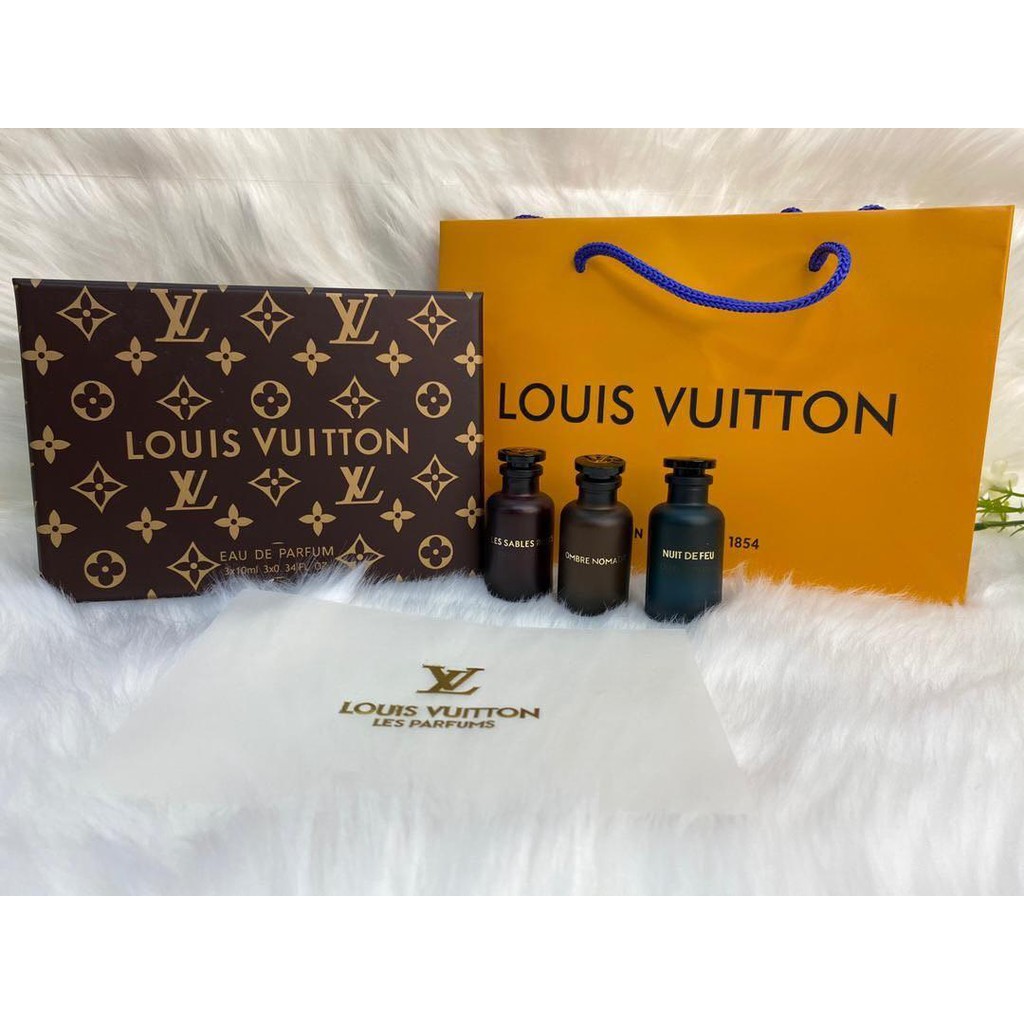 CNY SALE Ori L.V Les Parfums Gift Set 3in1 For Women Perfume Set 3x30ml ...