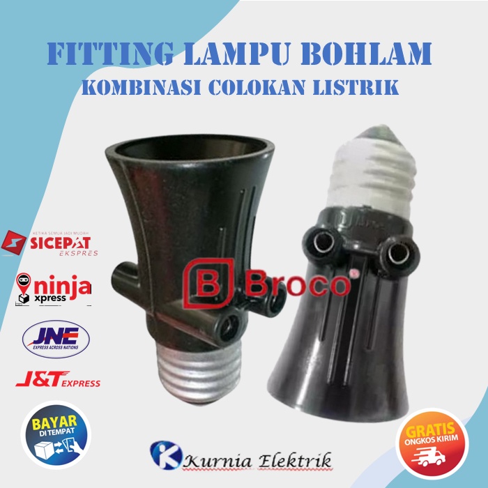 E27 Hanging Thread Bulb Light Fittings, BROCO Brand Electrical ...