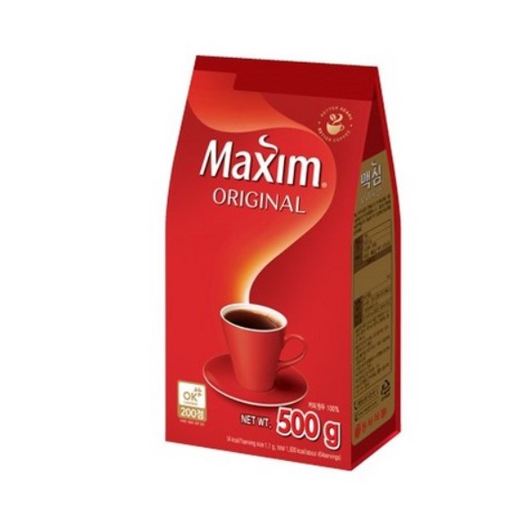 Maxim original coffee mix refill(500g) /Korean Coffee /Coffee beans 100 ...