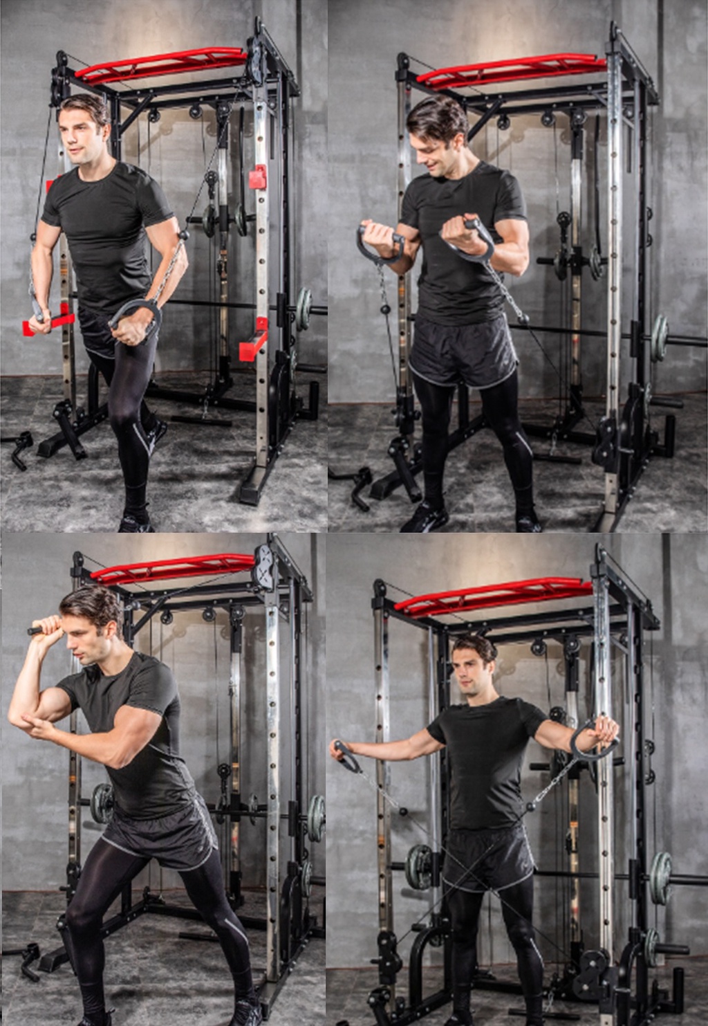 🔥ADSPorts J009 Multi-Station Commercial Workout Exercise Machine Power ...