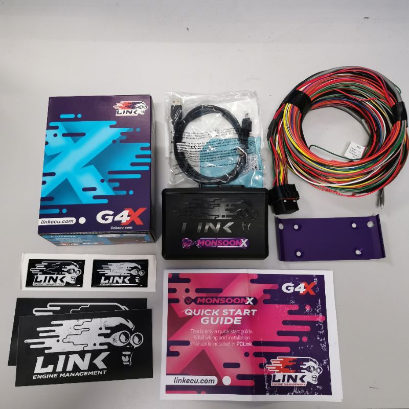 Link Ecu G4X Monsoon engine management universal , with loom or wiring | Shopee Malaysia