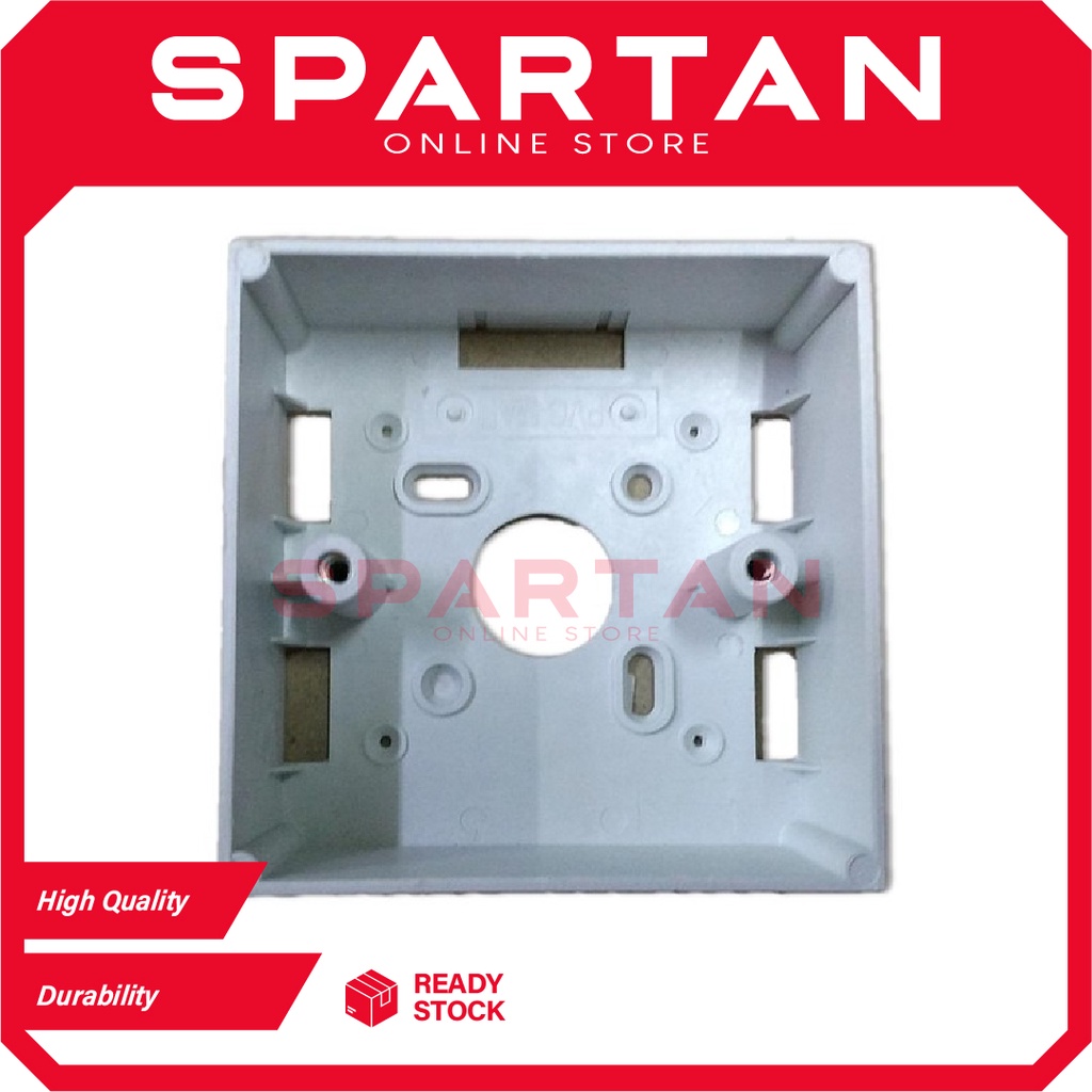 3x3 Switch Box Wall Switch (White/Black) Wall Switch Bottom Socket PVC ...