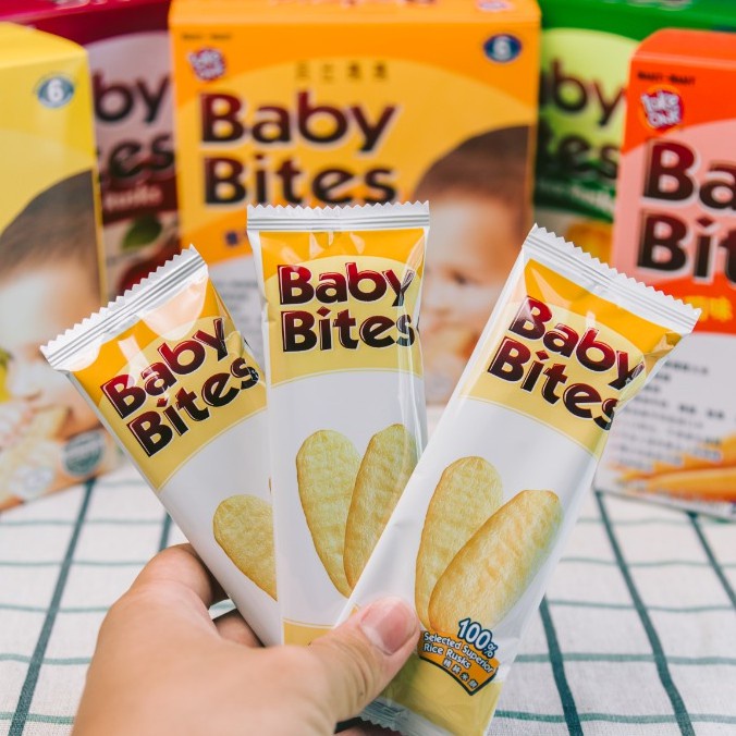 Baby Bites - Original / Apple / Banana / Vegetarian / Carrot (50g x ...