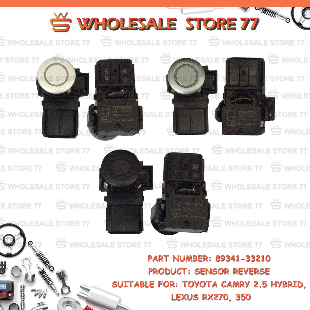 89341-33210 Sensor, Reverse - (Black/ Silver/ White) Toyota Camry 2.5 ...