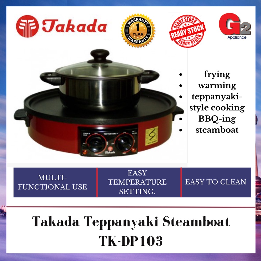 Takada Teppanyaki Steamboat TK-DP103 | Shopee Malaysia