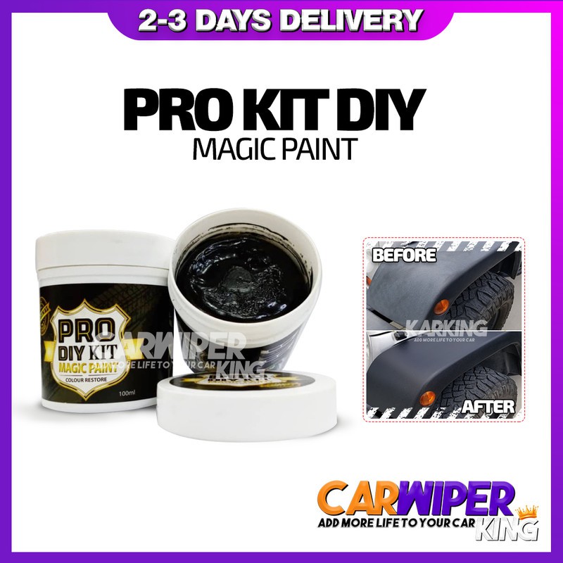 Pro DIY Kit Trim Restorer Black | Shopee Malaysia