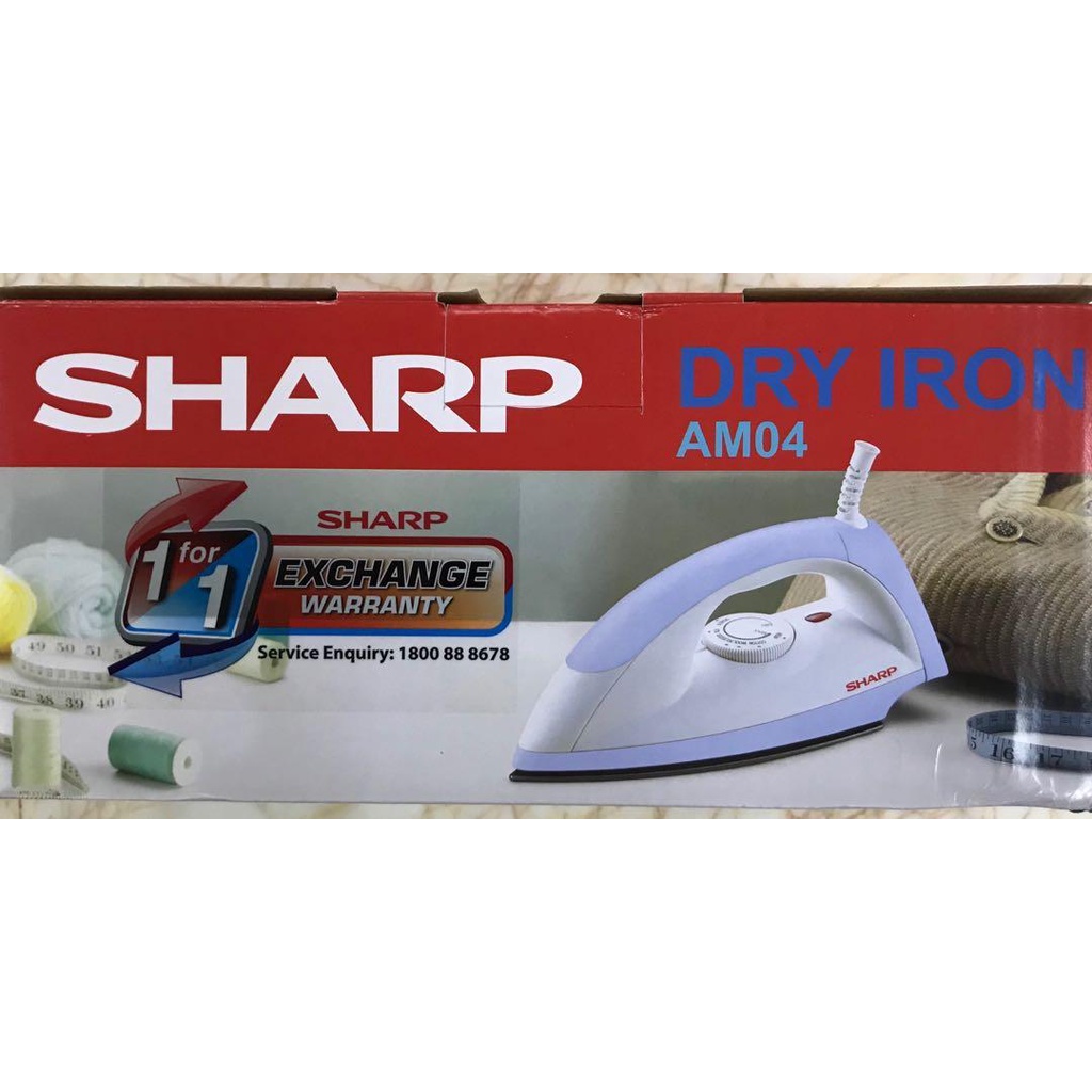SHARP AM04 DRY IRON. | Shopee Malaysia