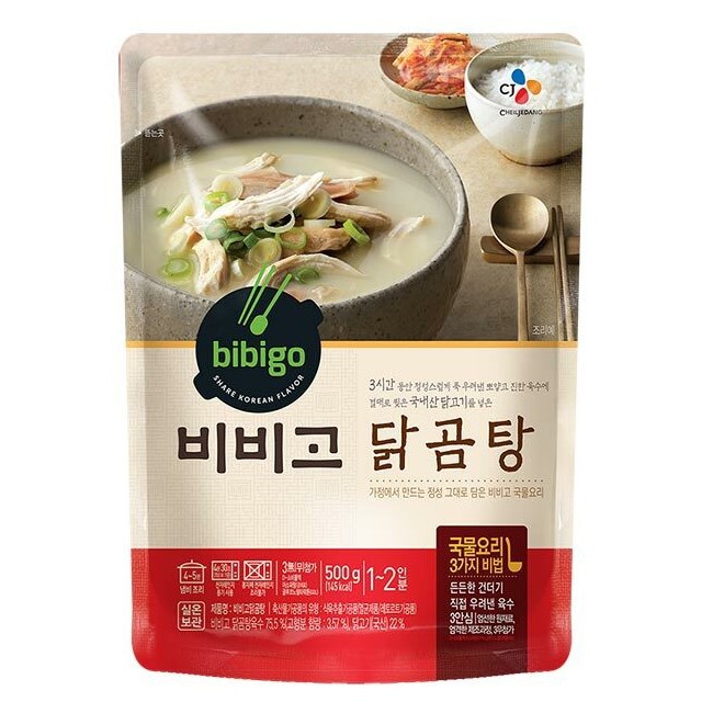 🇰🇷 Korea BIBIGO Dak Gom-tang / Boiled Chicken Soup 500g 비비고 닭곰탕 ...
