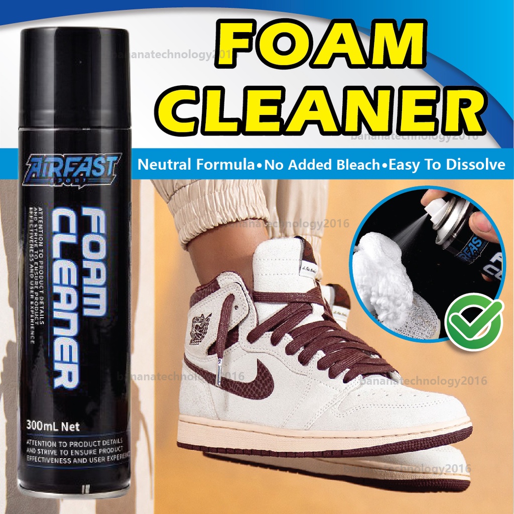 Air Fast Foam Cleaner 300ML Shoe Cleaner Anti-Oxidation Multi-Purpose ...