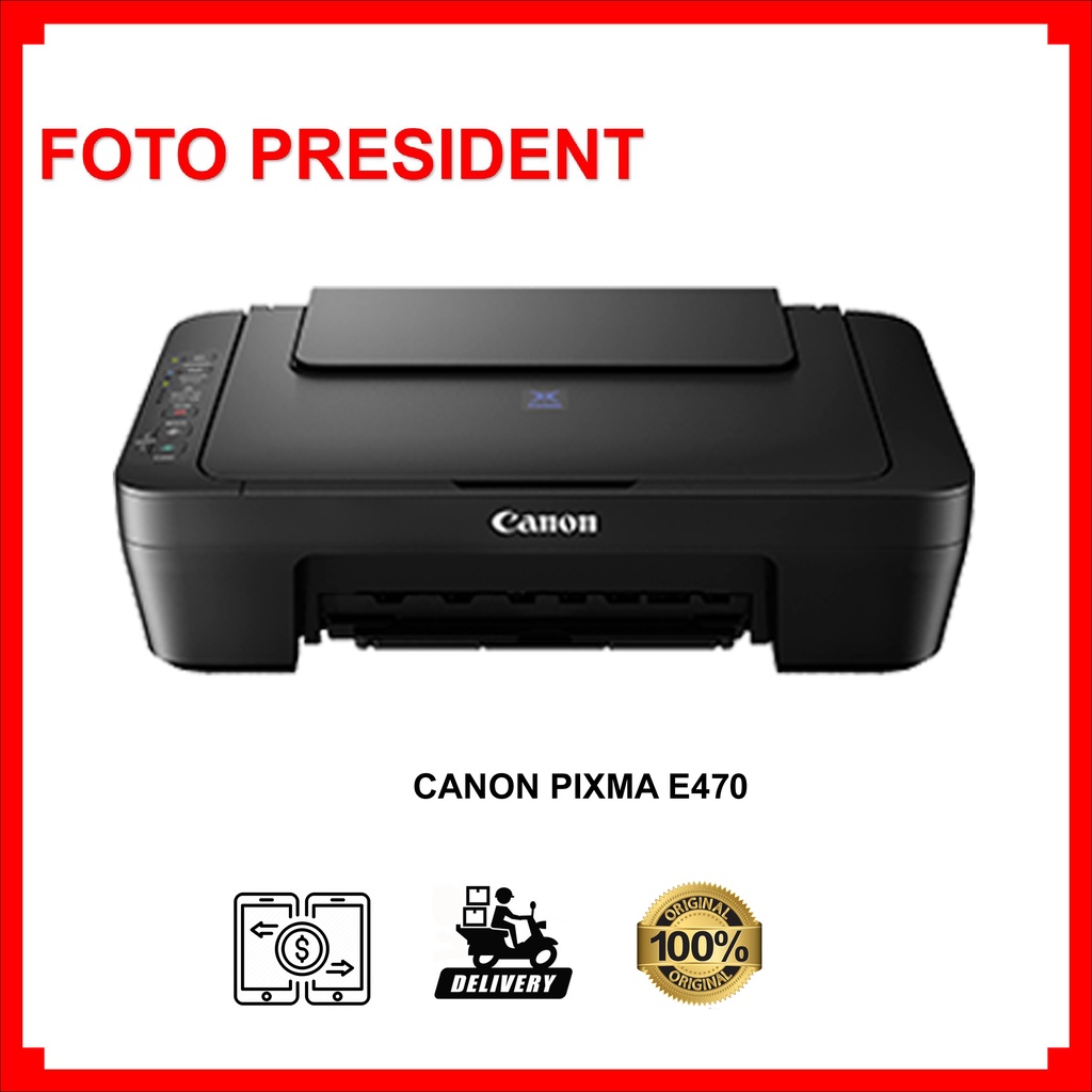 CANON PIXMA E470 PRINTER | Shopee Malaysia