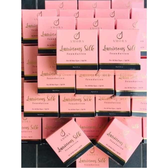 [ORIGINAL HQ + READY STOCK] AMORA VIRAL COSMETICS AMORA FOUNDATION ...