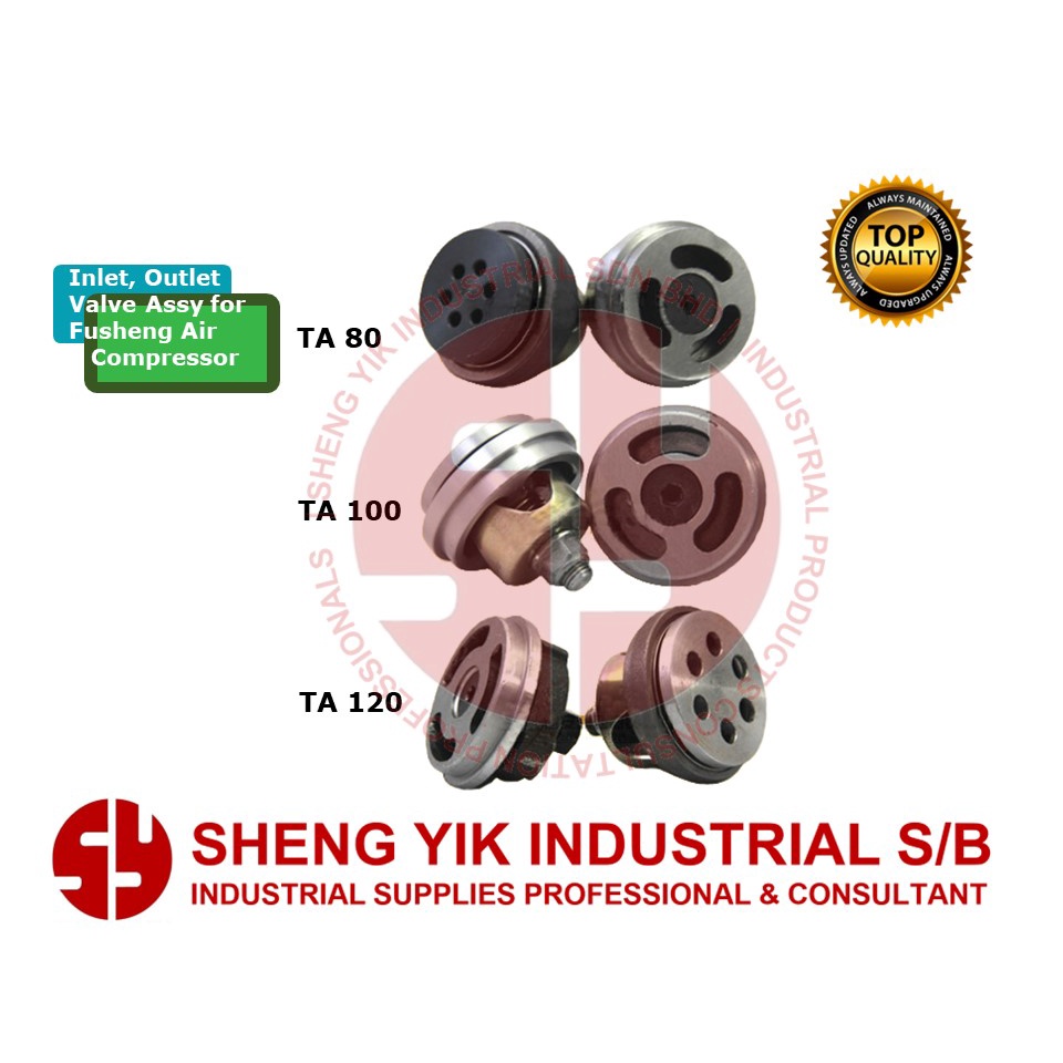 SYI INTAKE EXHAUST OUTLET INLET VALVE ASSEMBLY FUSHENG JAGUAR 5HP TO ...